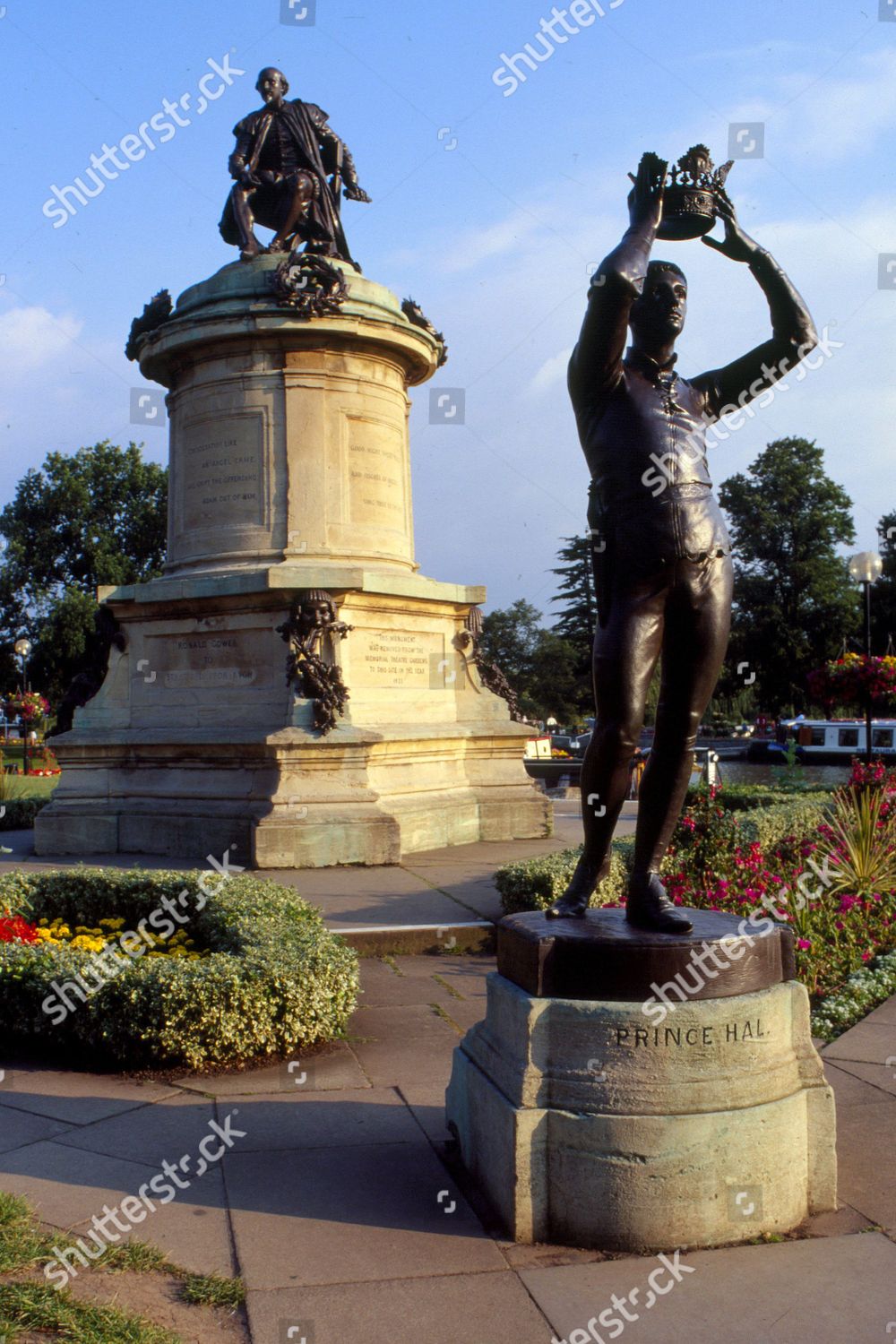Statue Shakespeare Prince Hal Stratford Upon Editorial Stock Photo ...
