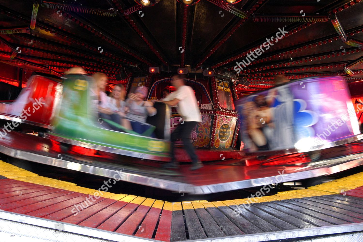 Fairground Ride During Mop Fair Stratford Editorial Stock Photo - Stock ...