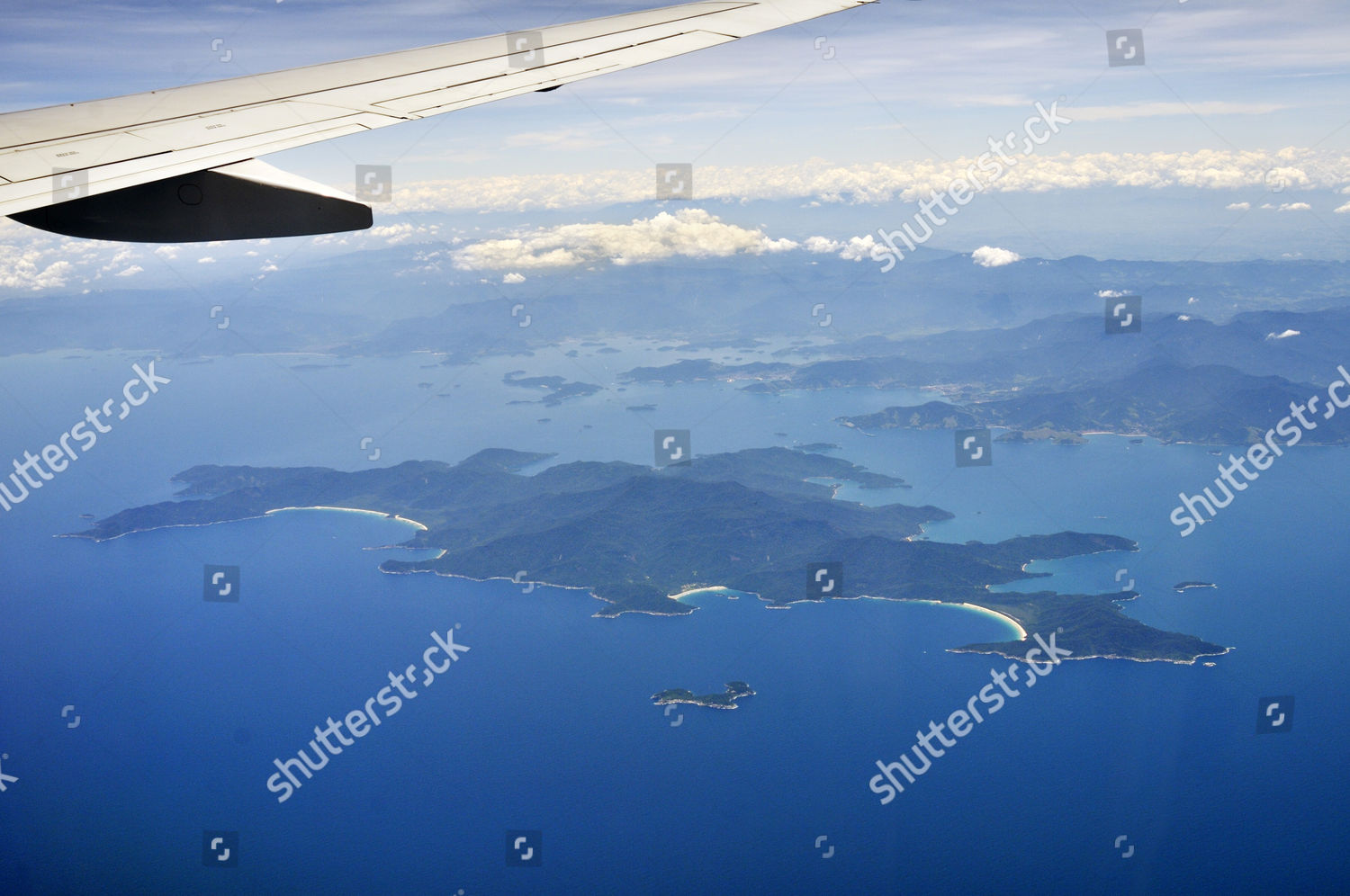 Aerial View Plane Resort Island Ilha Editorial Stock Photo - Stock ...