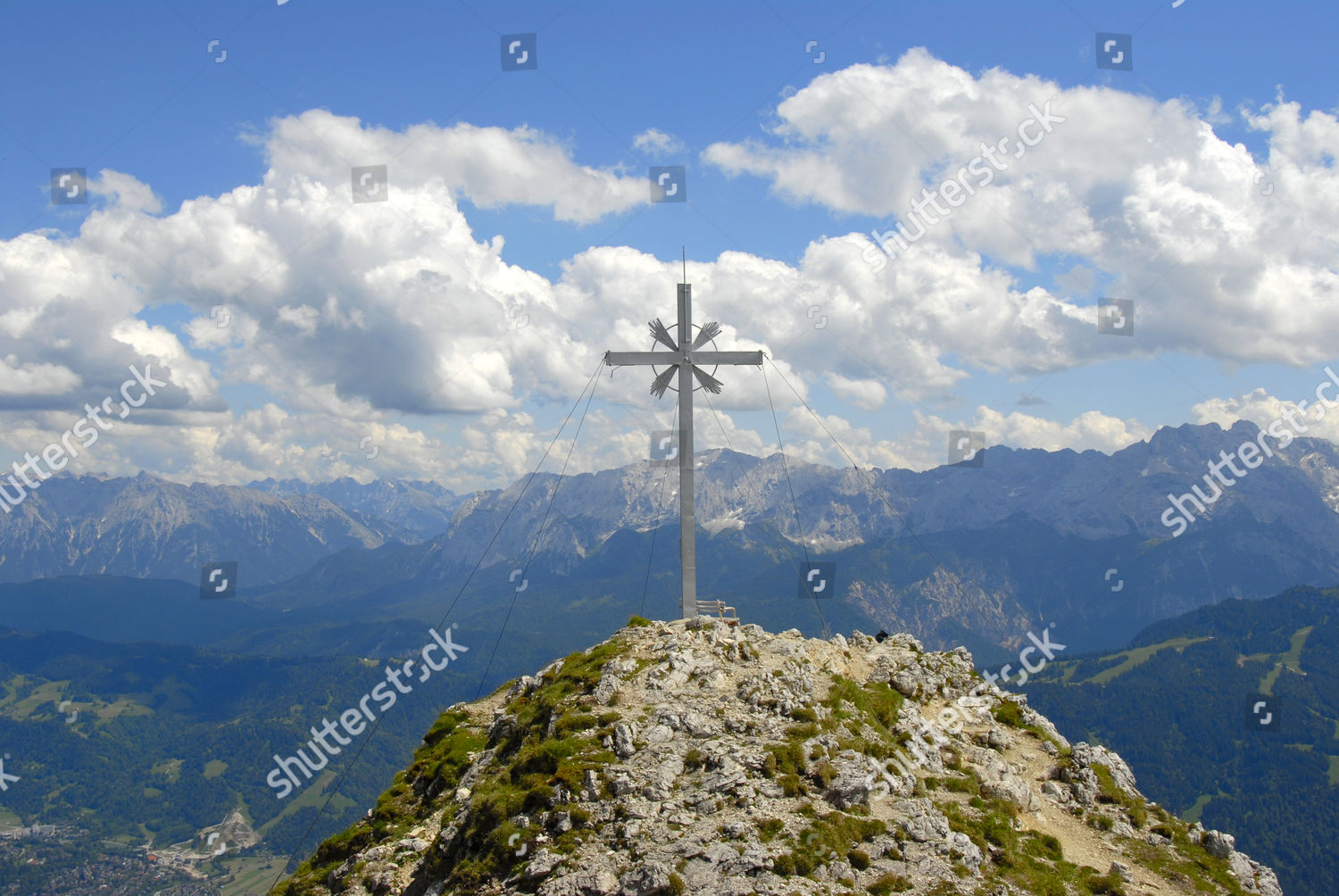 Summit Summit Cross Mt Kramer Mt Editorial Stock Photo - Stock Image ...