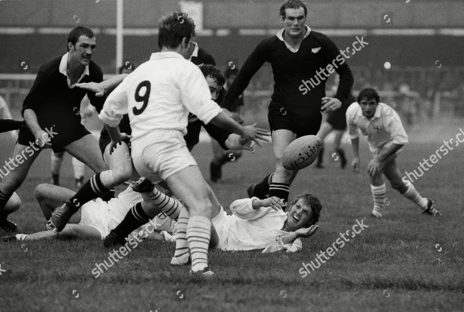 Rugby Union 1978 All Blacks Tour Editorial Stock Photo - Stock Image ...