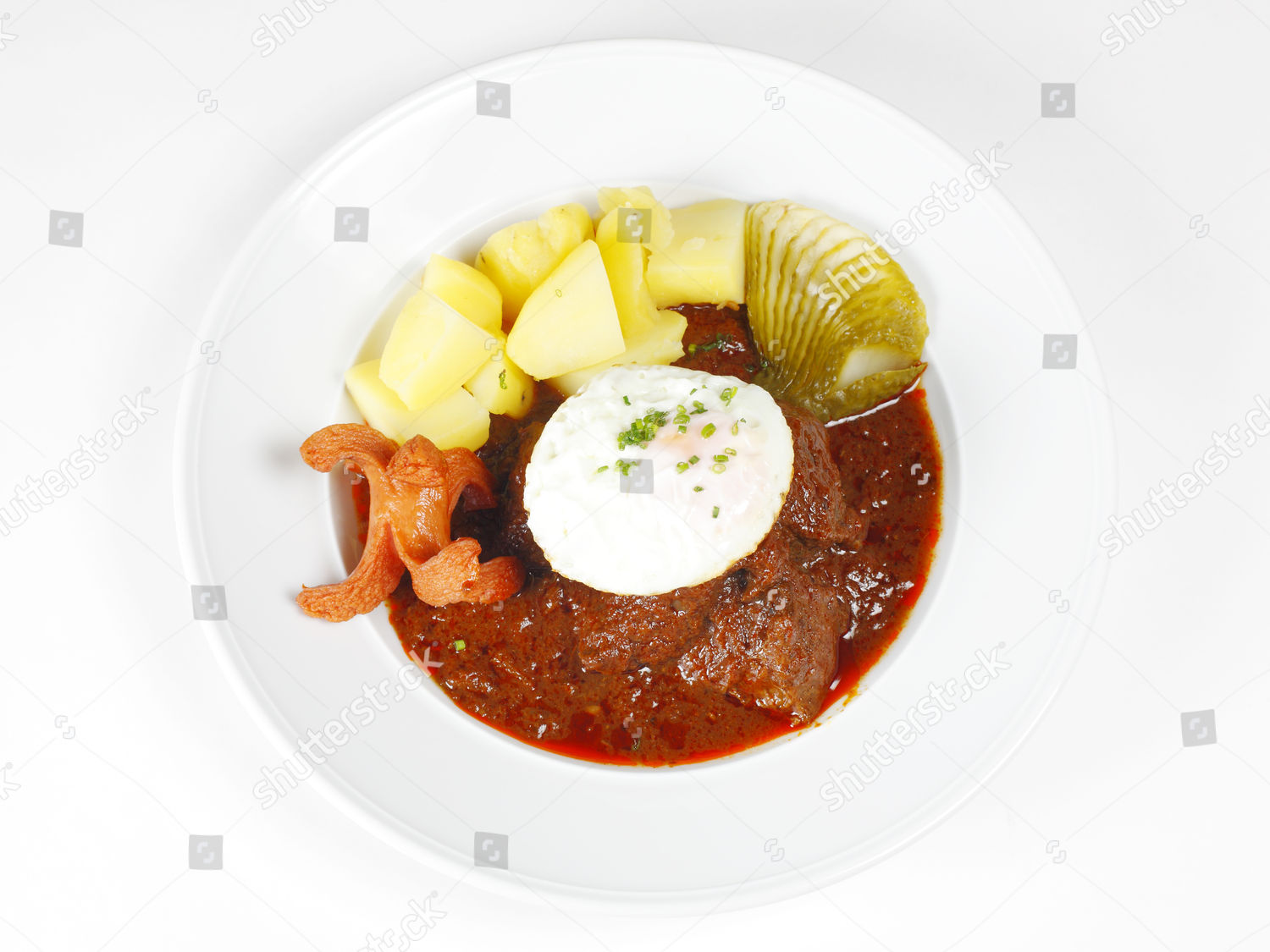 Fiakergulasch Goulash Editorial Stock Photo - Stock Image | Shutterstock