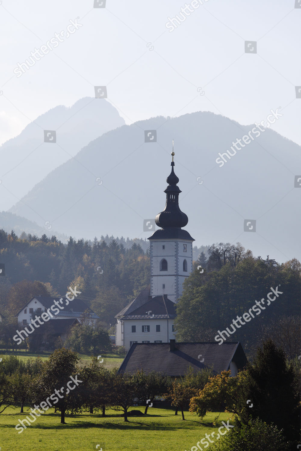 Pilgrimage Church Maria Elend Rosental Valley Editorial Stock Photo ...