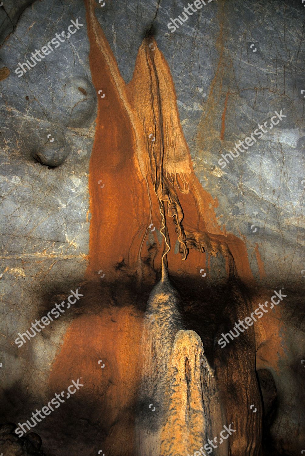 Calcification Stalactite Speleothem Sinter Calcareous Sinter Editorial ...