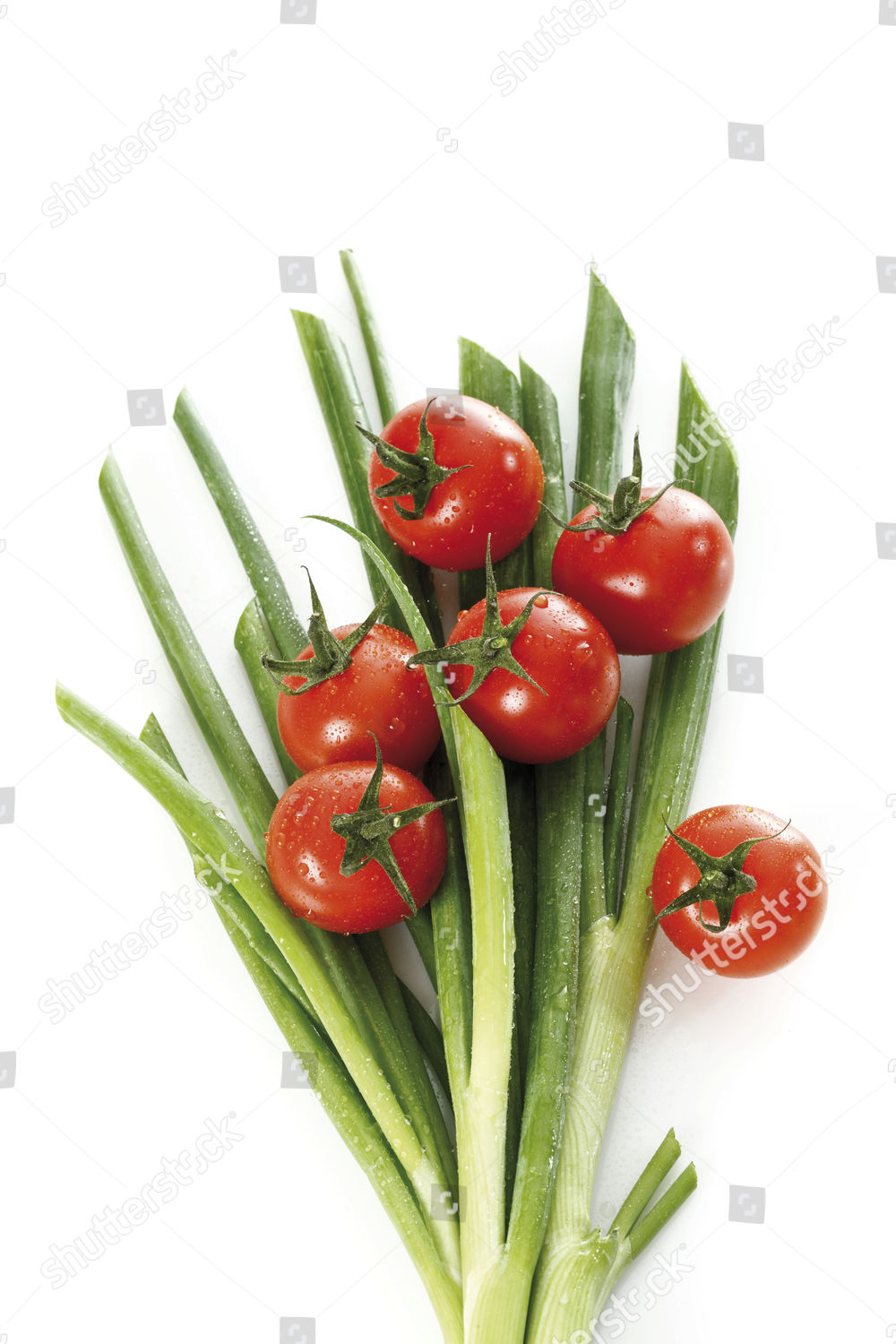 Tomatoes Spring Onions Editorial Stock Photo - Stock Image | Shutterstock