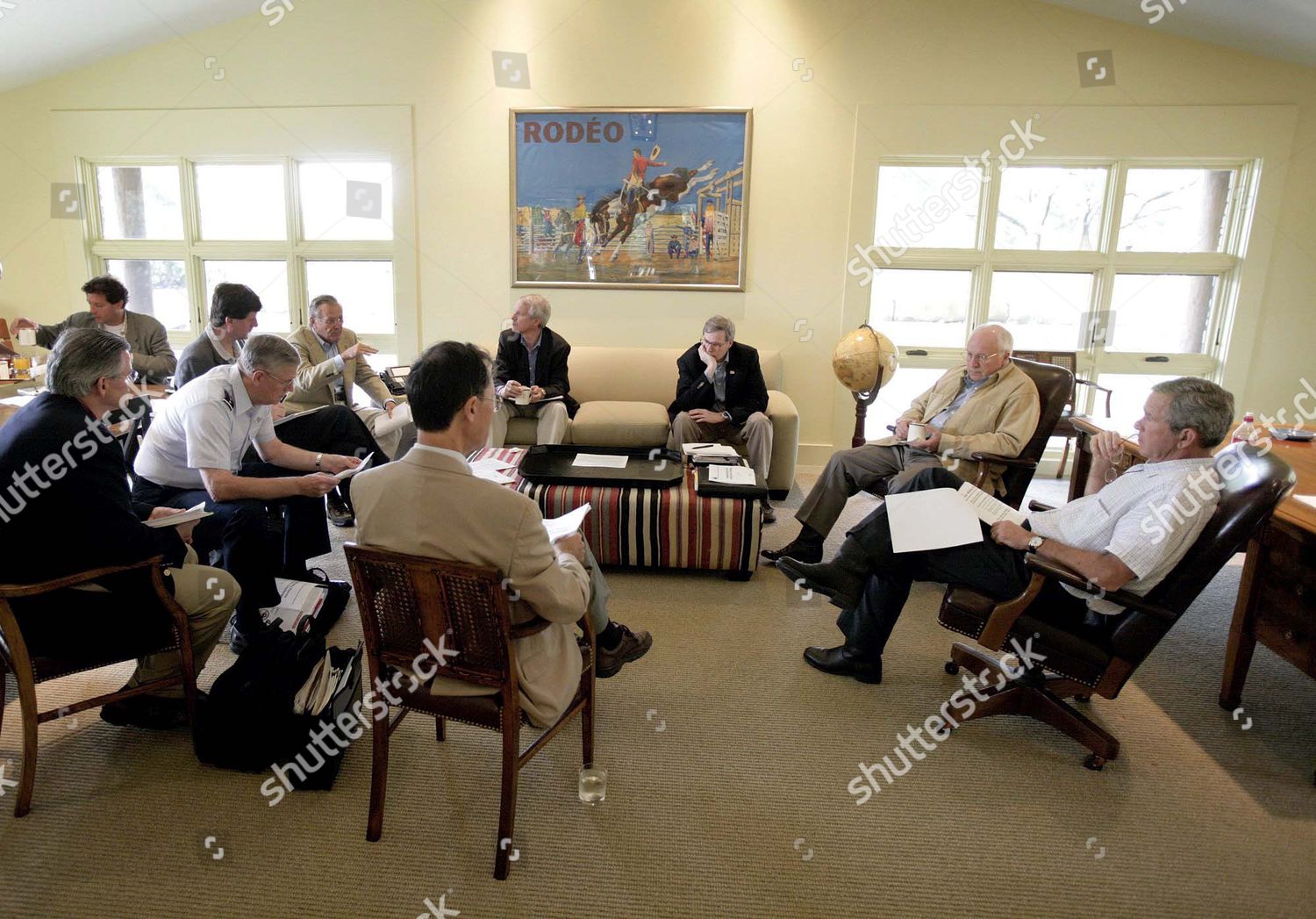President George W Bush Vice President Editorial Stock Photo - Stock ...
