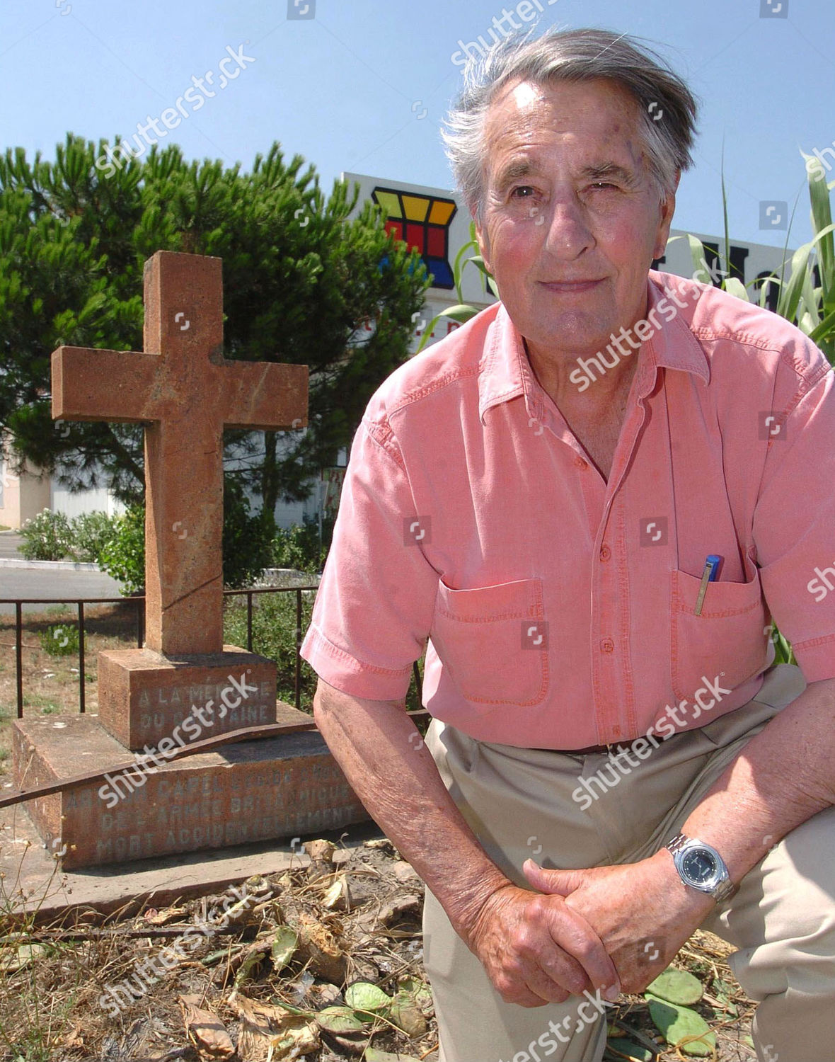 Peter Gosse Next Recently Discovered Memorial Editorial Stock Photo ...