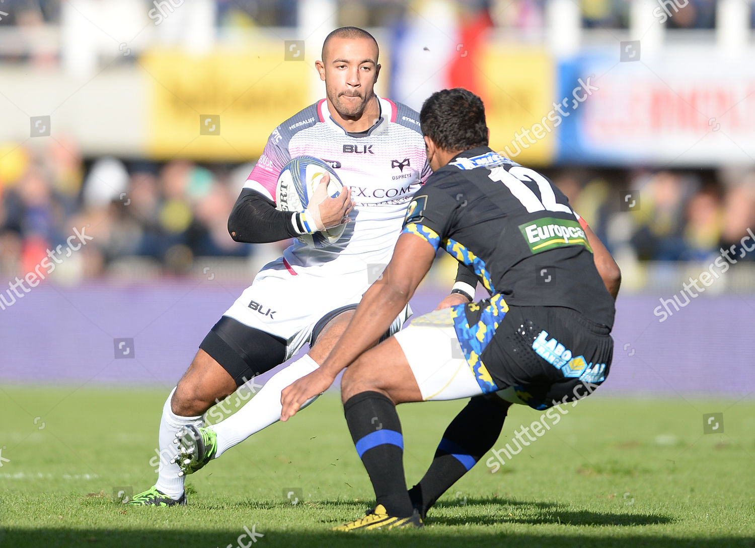 Eli Walker Ospreys Takes On Wesley Editorial Stock Photo - Stock Image ...