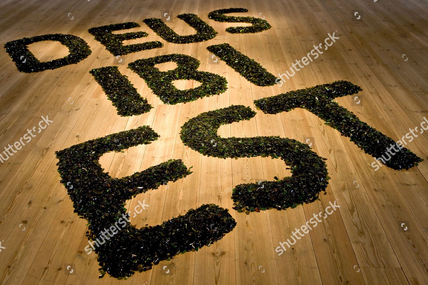 Deus Ibi Est Latin God Present Editorial Stock Photo - Stock Image ...