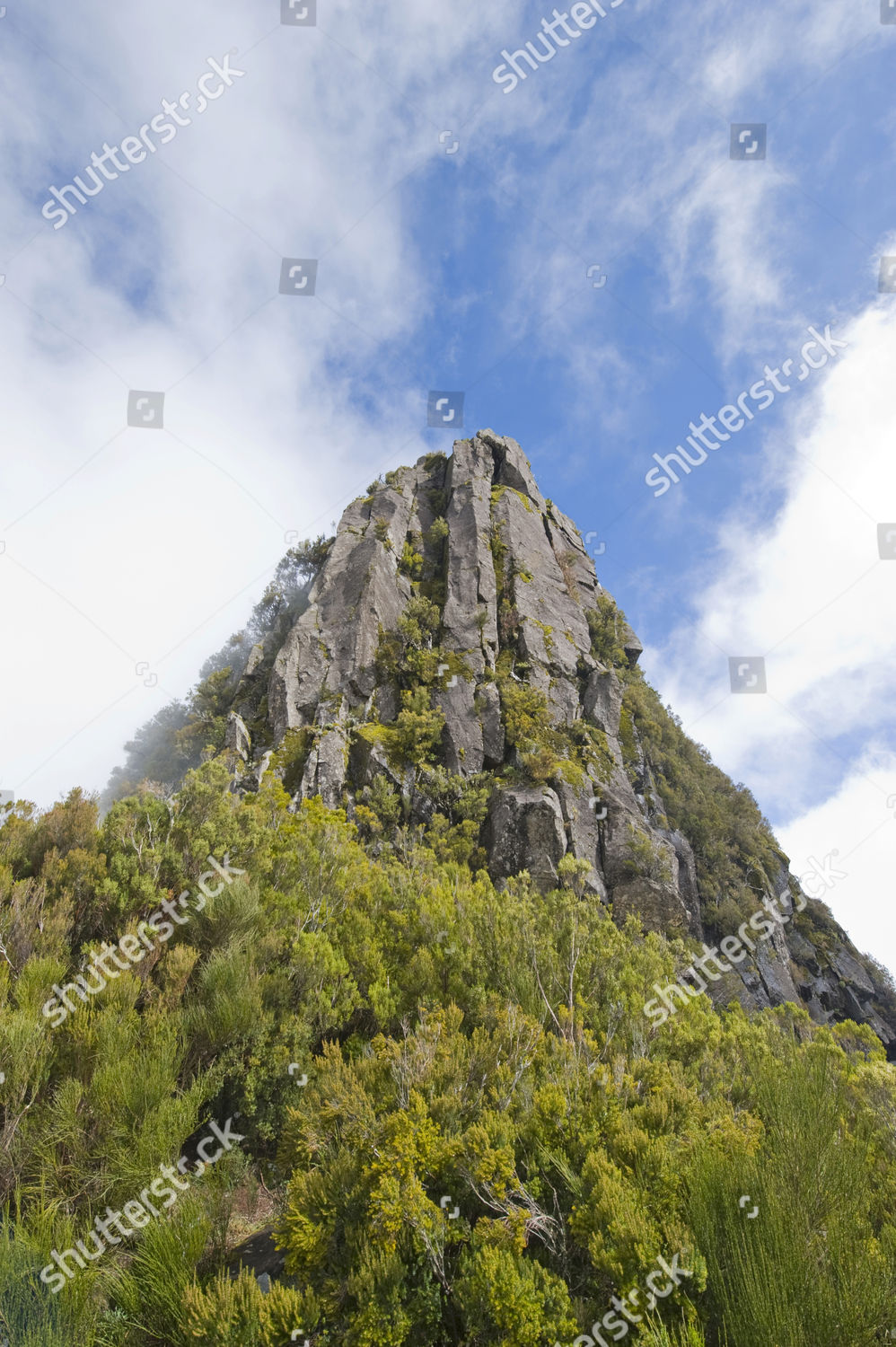 Mt Pinaculo Levada Da Serra Madeira Editorial Stock Photo - Stock Image ...