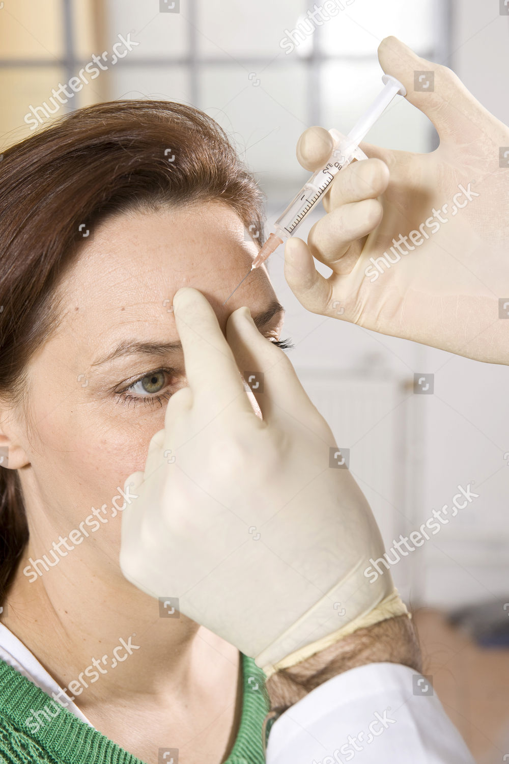 Model Released Female Patient Having Botox Editorial Stock Photo ...