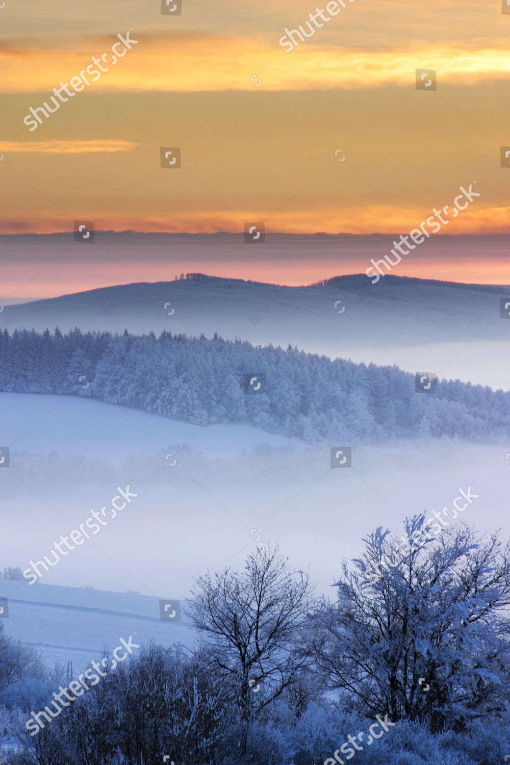 Javornik Holy Vrch Bile Karpaty White Editorial Stock Photo - Stock ...