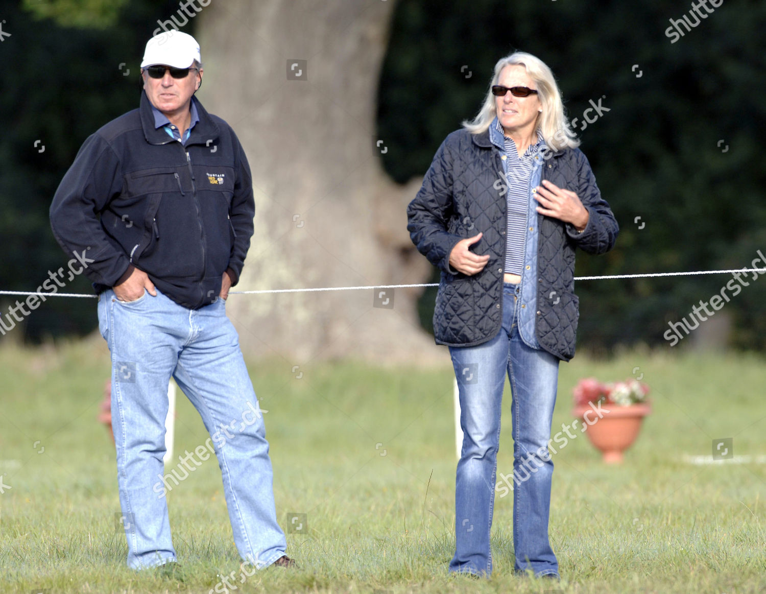 Mark Phillips His Wife Sandy Editorial Stock Photo - Stock Image ...