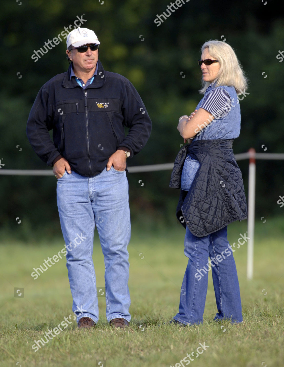 MARK PHILLIPS HIS WIFE SANDY Editorial Stock Photo - Stock Image ...