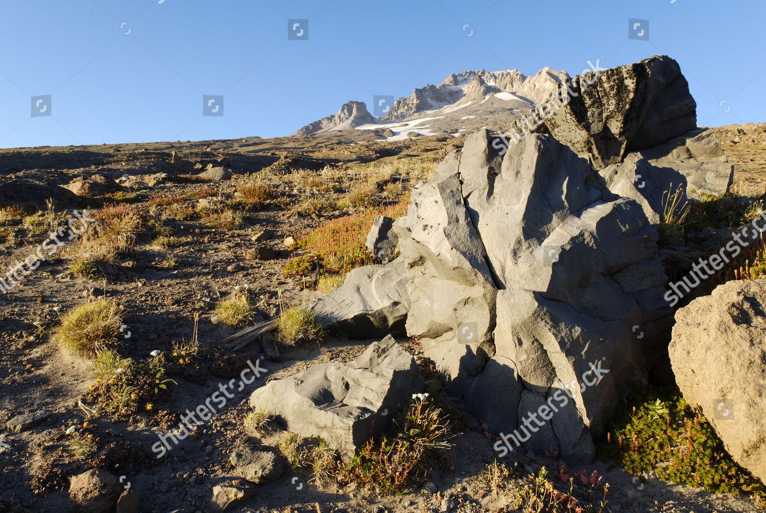 Lava Bombs On South Flank Mount Editorial Stock Photo - Stock Image ...