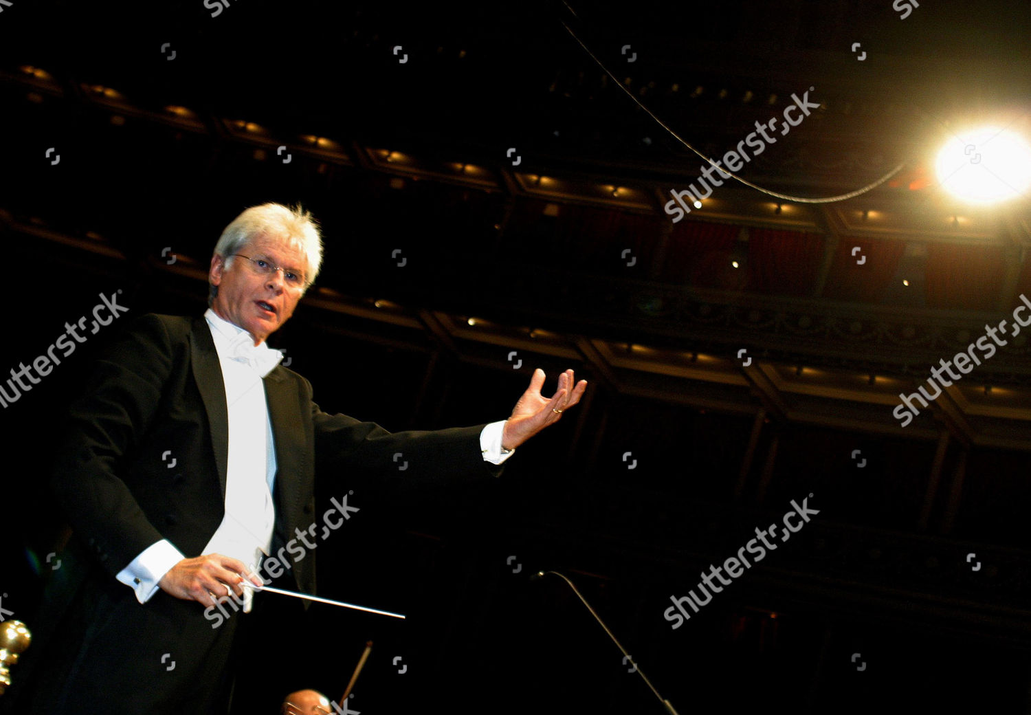 Alwyn Humphreys Conductor Royal Albert Hall Editorial Stock Photo ...