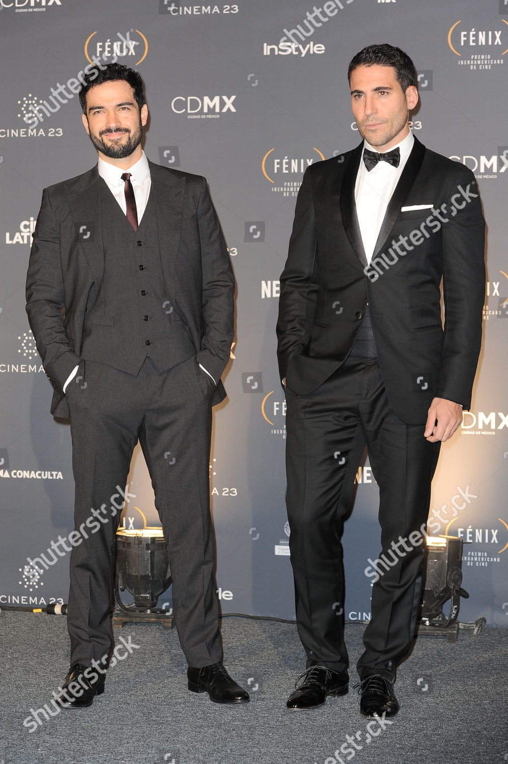 Alfonso Herrera Miguel Angel Silvestre Editorial Stock Photo - Stock ...