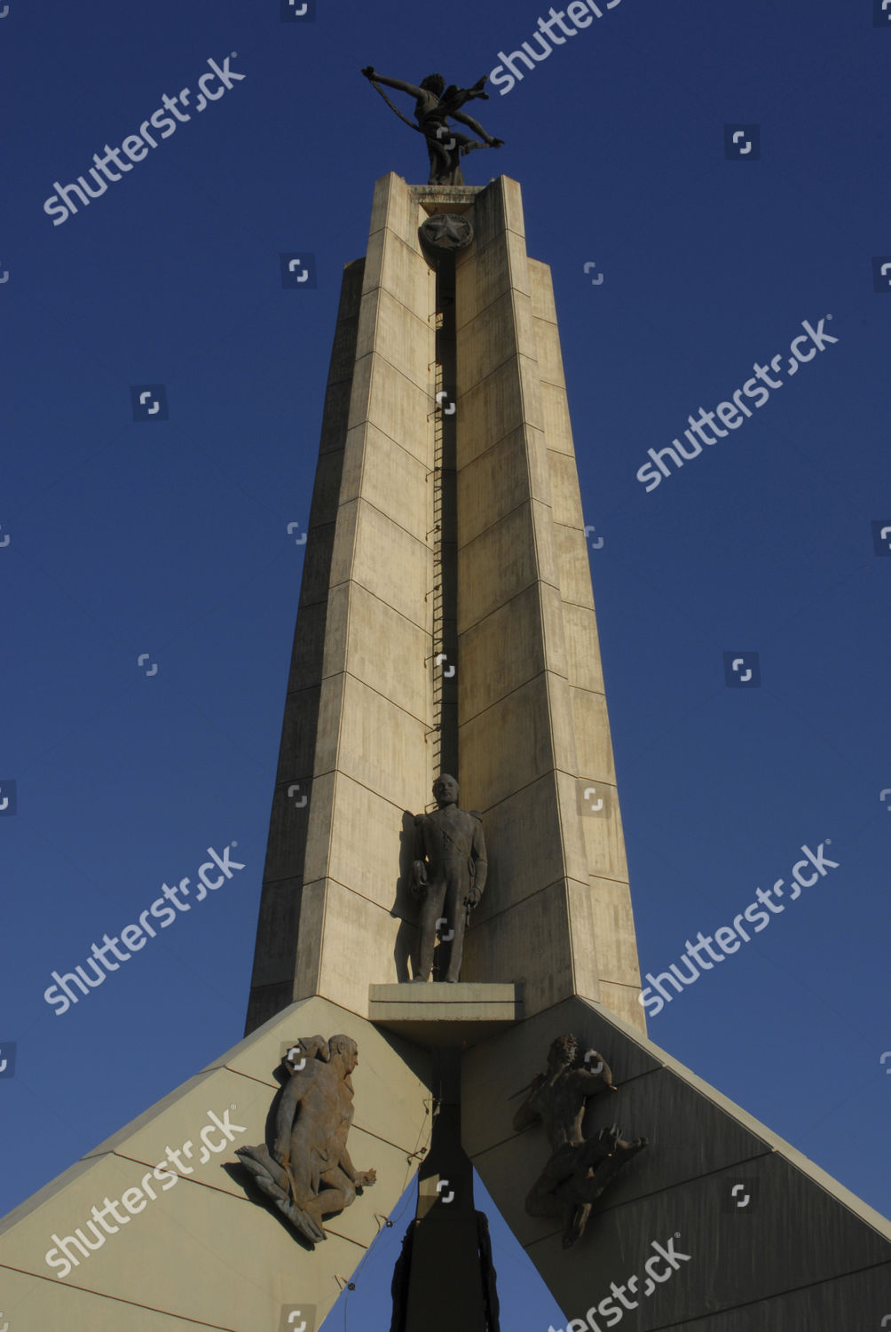 Cerro Lambare Monument Honouring Indigenous People Editorial Stock ...