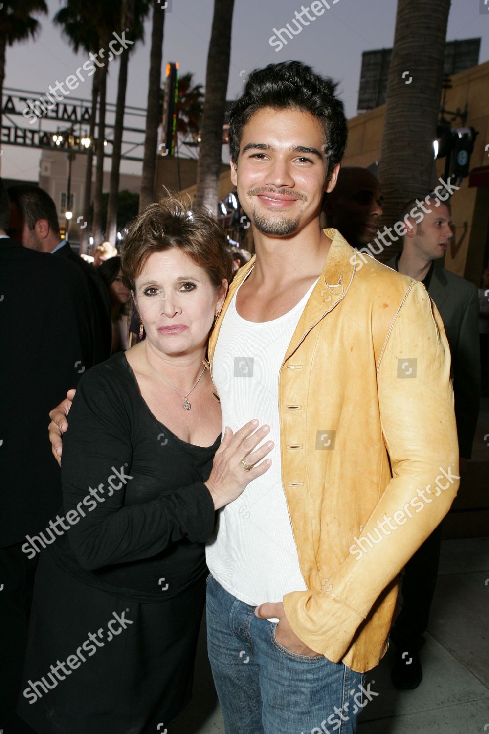Carrie Fisher Steven Strait Editorial Stock Photo - Stock Image ...