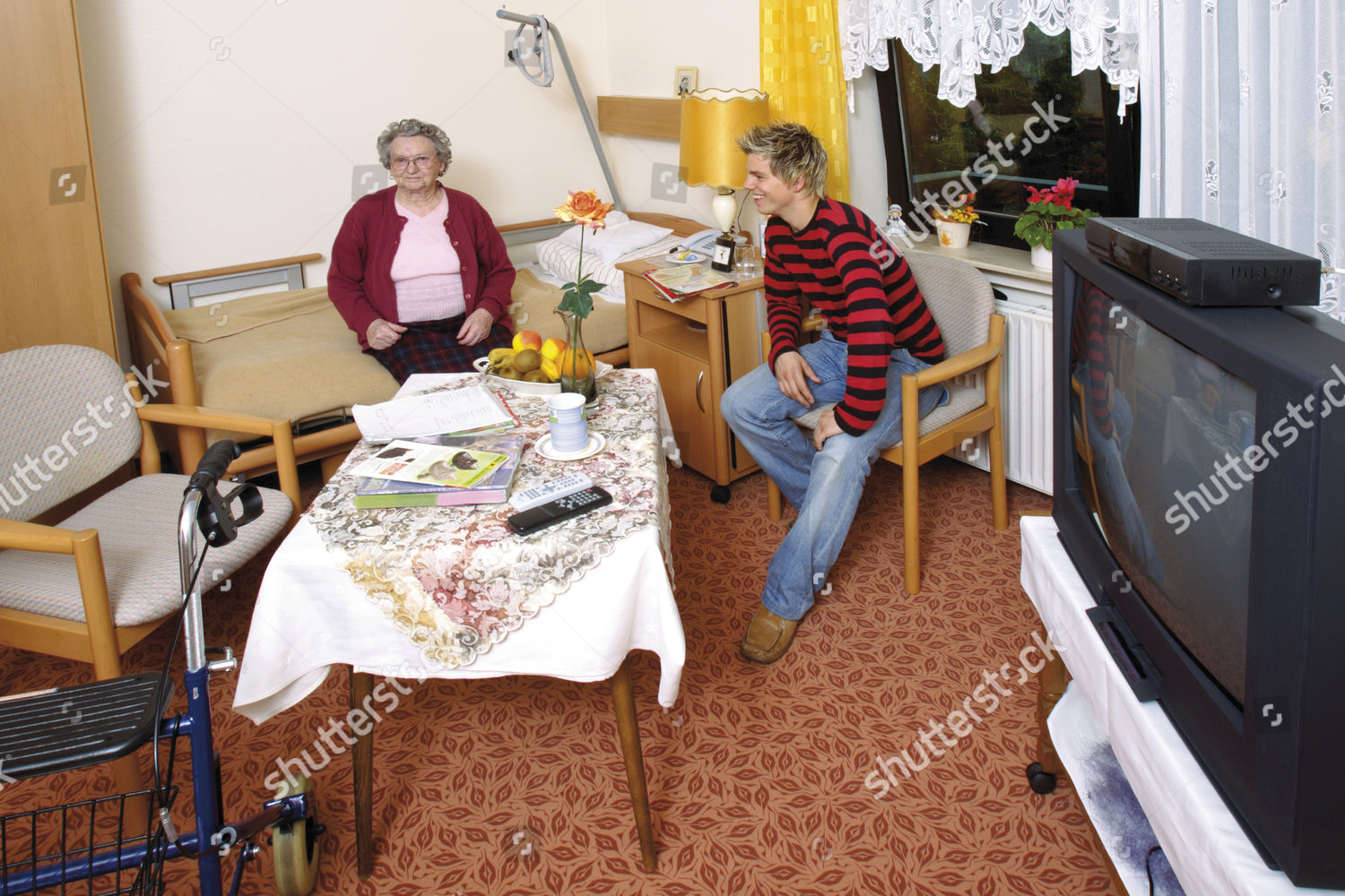 Model Released Room Oldage Home Nursing Editorial Stock Photo - Stock ...