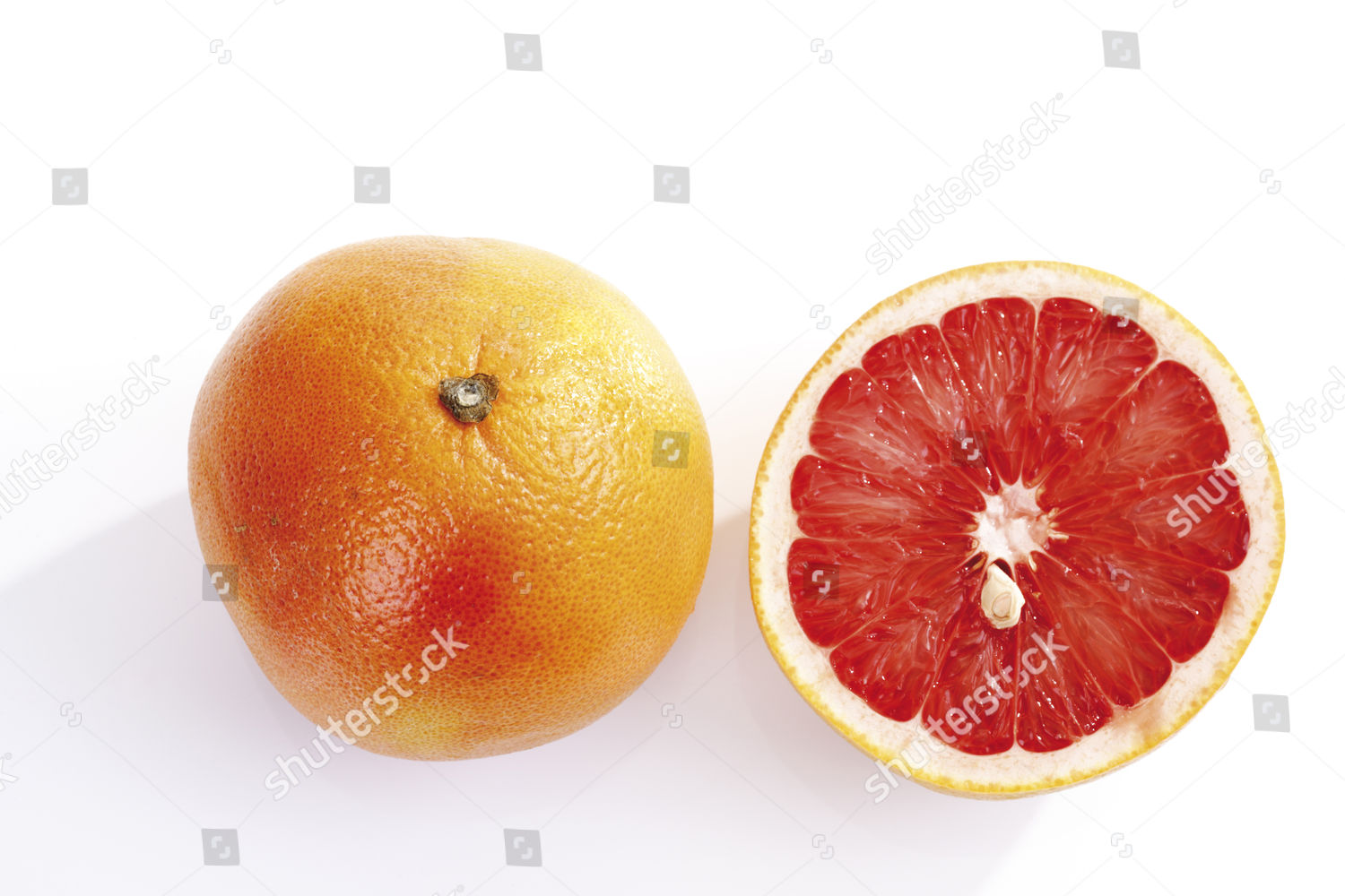 Ruby Red Grapefruits Citrus X Paradisi Editorial Stock Photo - Stock ...