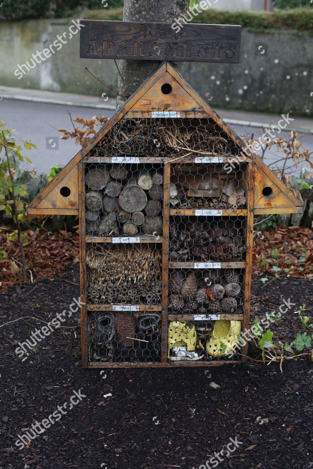Bug Houses Emmet Square Clonakilty County Editorial Stock Photo - Stock ...