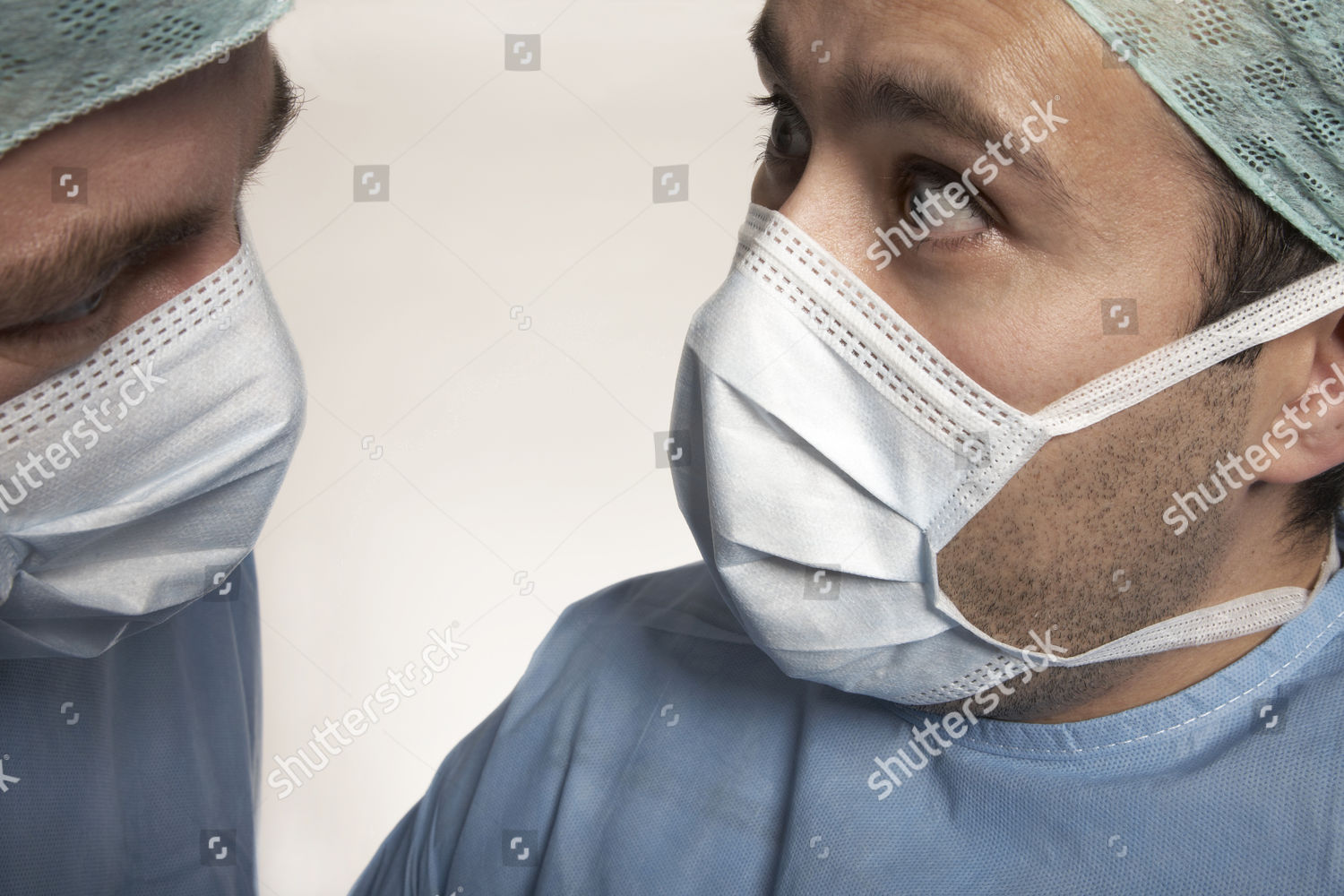 Model Released Two Surgeons Looks Horror Editorial Stock Photo - Stock ...