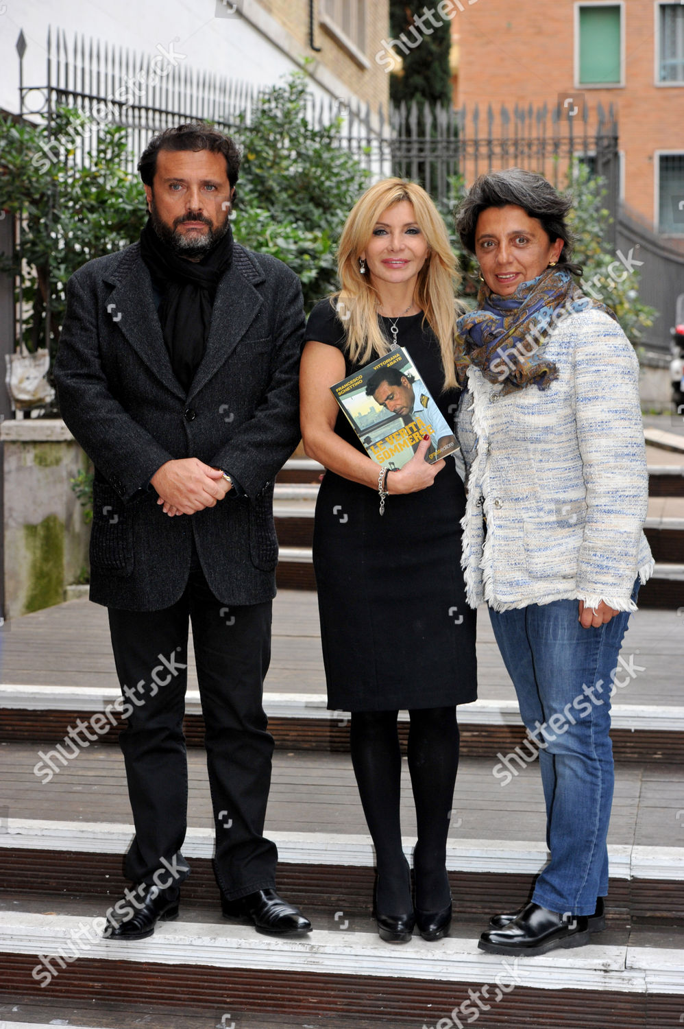 Francesco Schettino His Sister Giulia Schettino Editorial Stock Photo ...