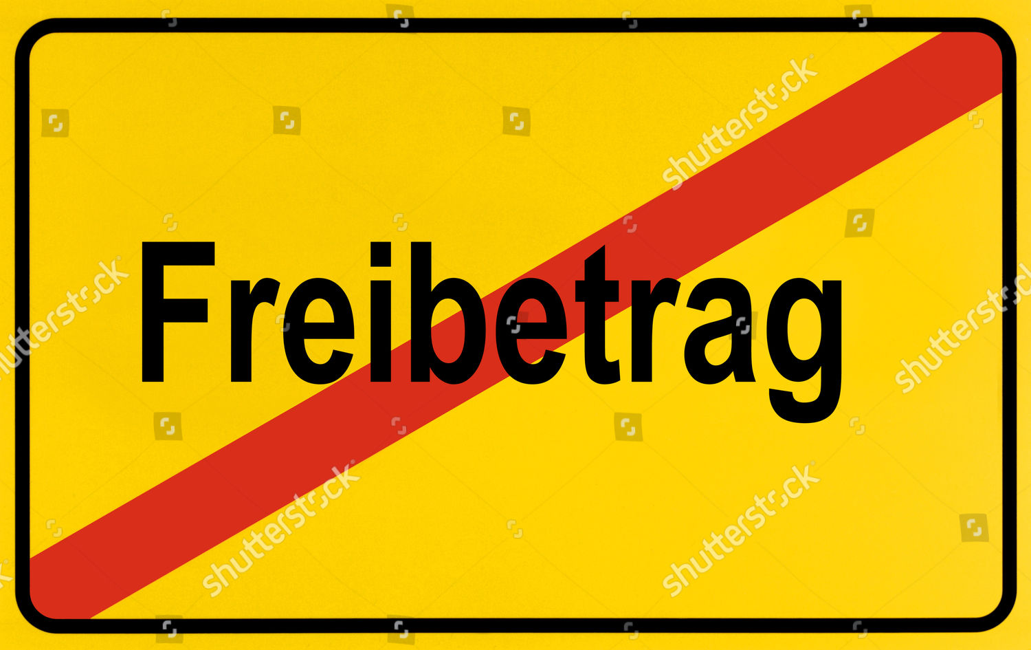 German City Limits Sign Symbolising End Editorial Stock Photo - Stock ...