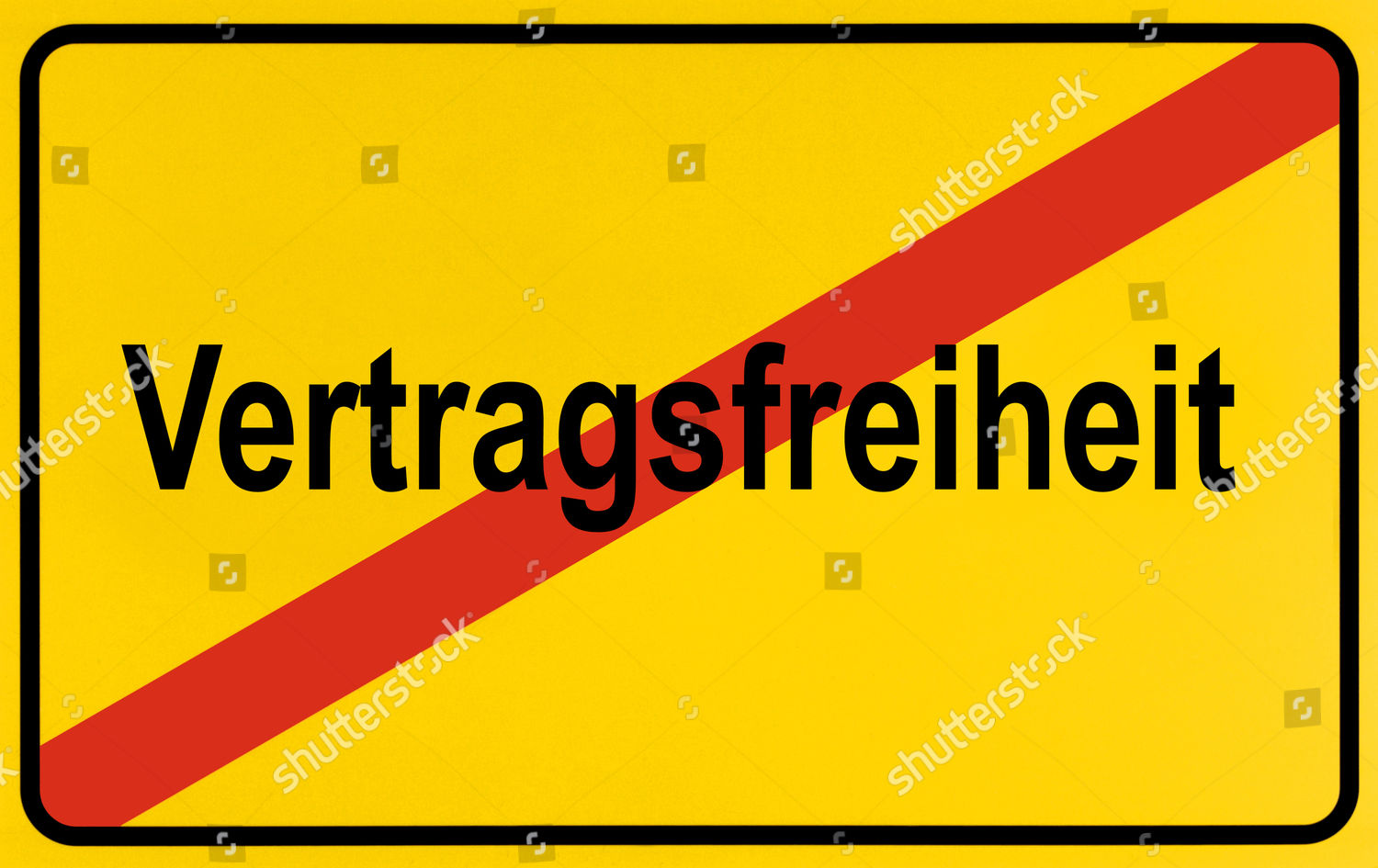 German City Limits Sign Symbolising End Editorial Stock Photo - Stock ...