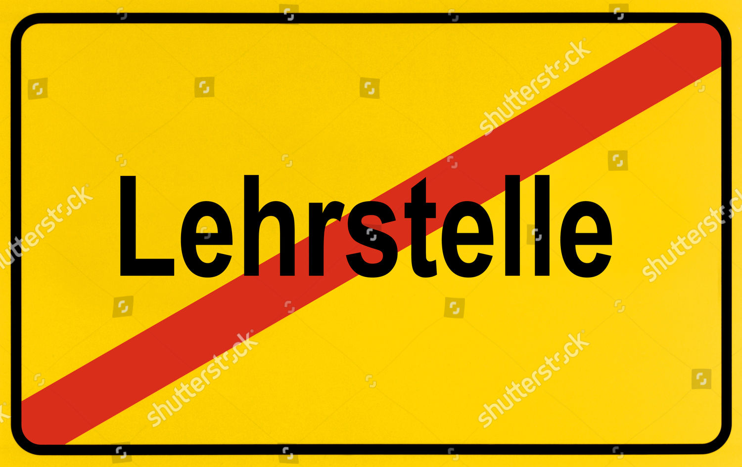 German City Limits Sign Symbolising End Editorial Stock Photo - Stock ...