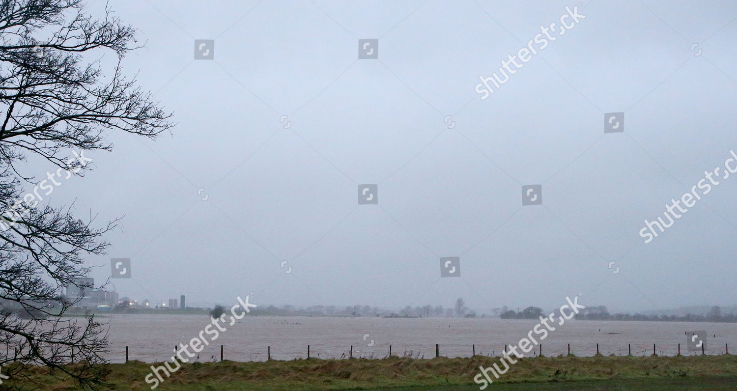 Flooding Around Lockerbie Cheese Factory Editorial Stock Photo - Stock ...