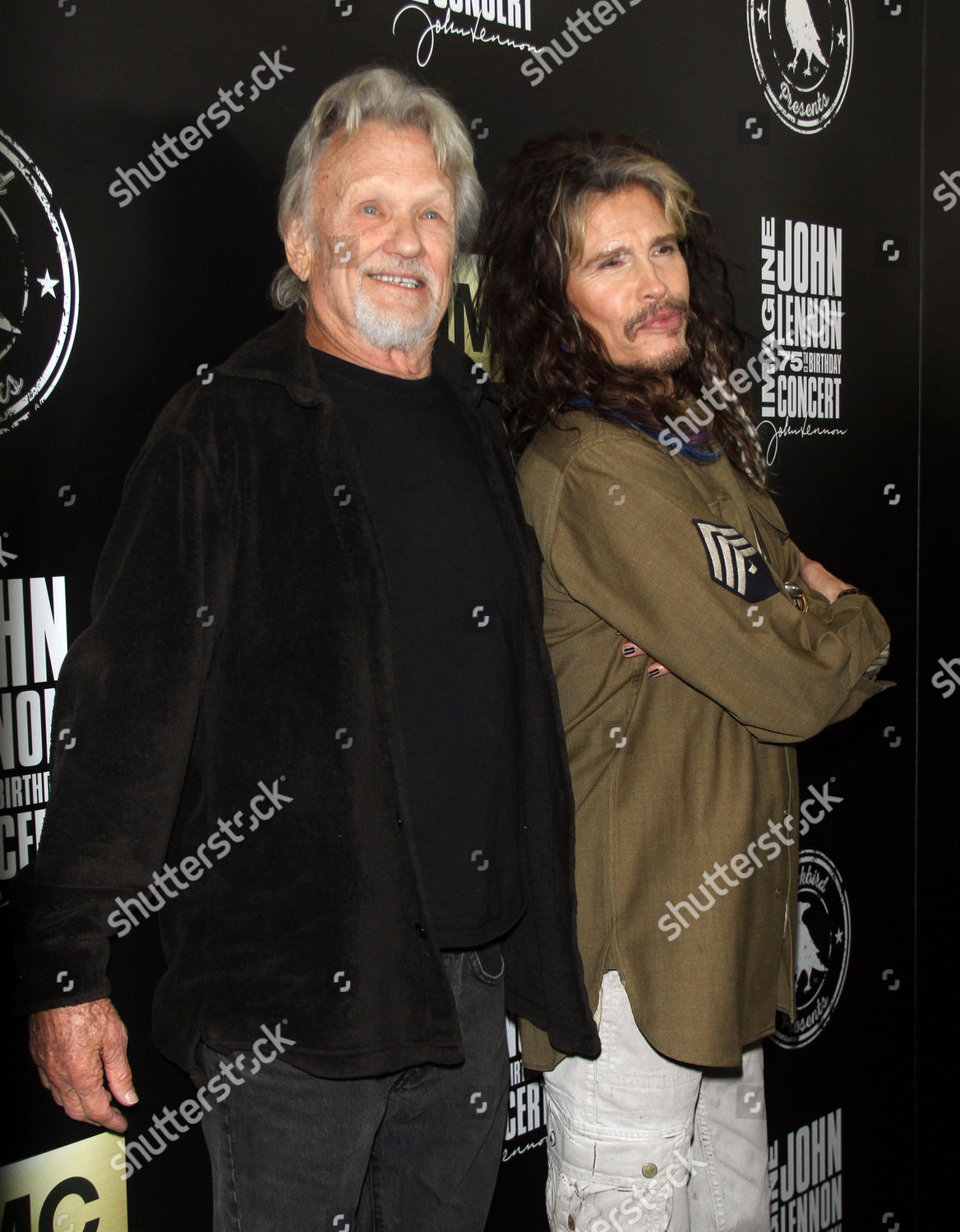 Kris Kristofferson Steven Tyler Editorial Stock Photo - Stock Image ...