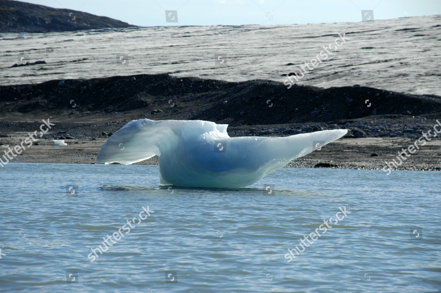 Anvil Shaped Iceberg Edge Inland Ice Editorial Stock Photo - Stock ...