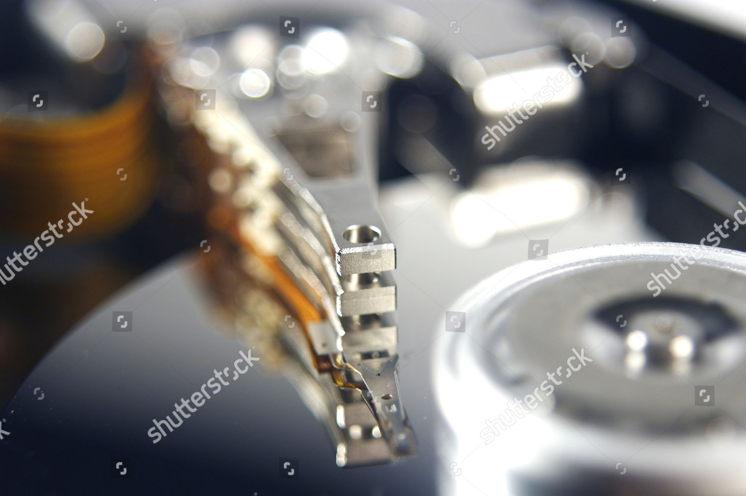 Harddisk Readwrite Head On Disc Editorial Stock Photo - Stock Image ...