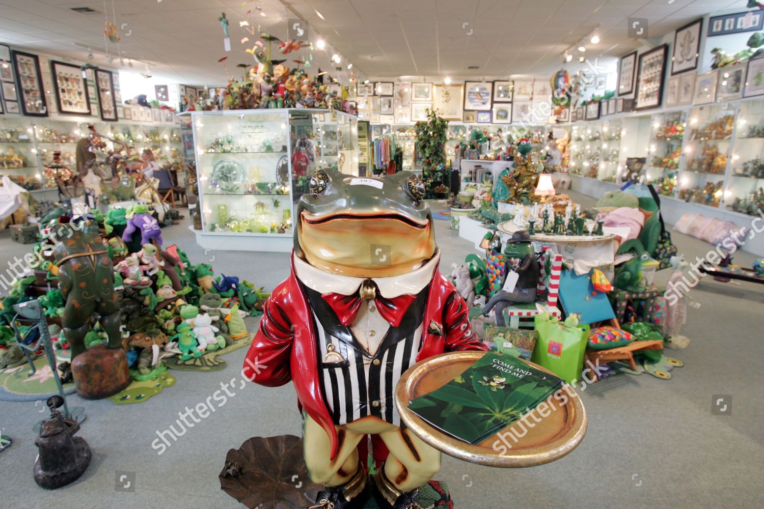 Worlds Biggest Frog Museum Collection Editorial Stock Photo - Stock ...