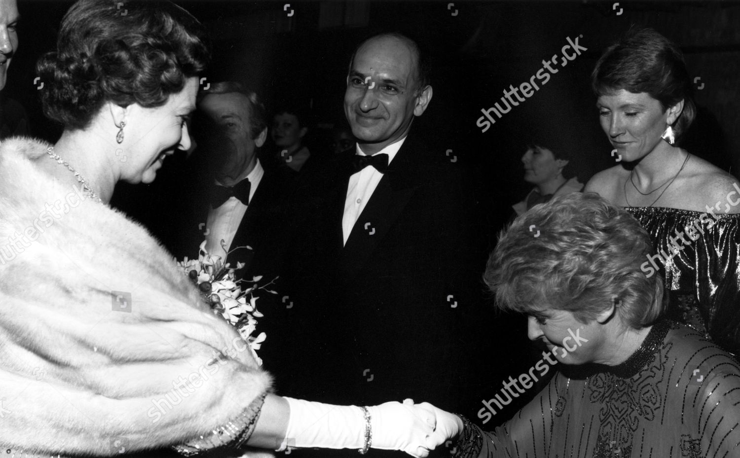 QUEEN ELIZABETH II BEN KINGSLEY GLORIA Editorial Stock Photo - Stock ...