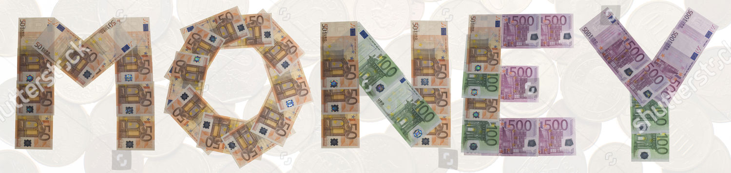 Money Written Bank Notes Editorial Stock Photo - Stock Image | Shutterstock