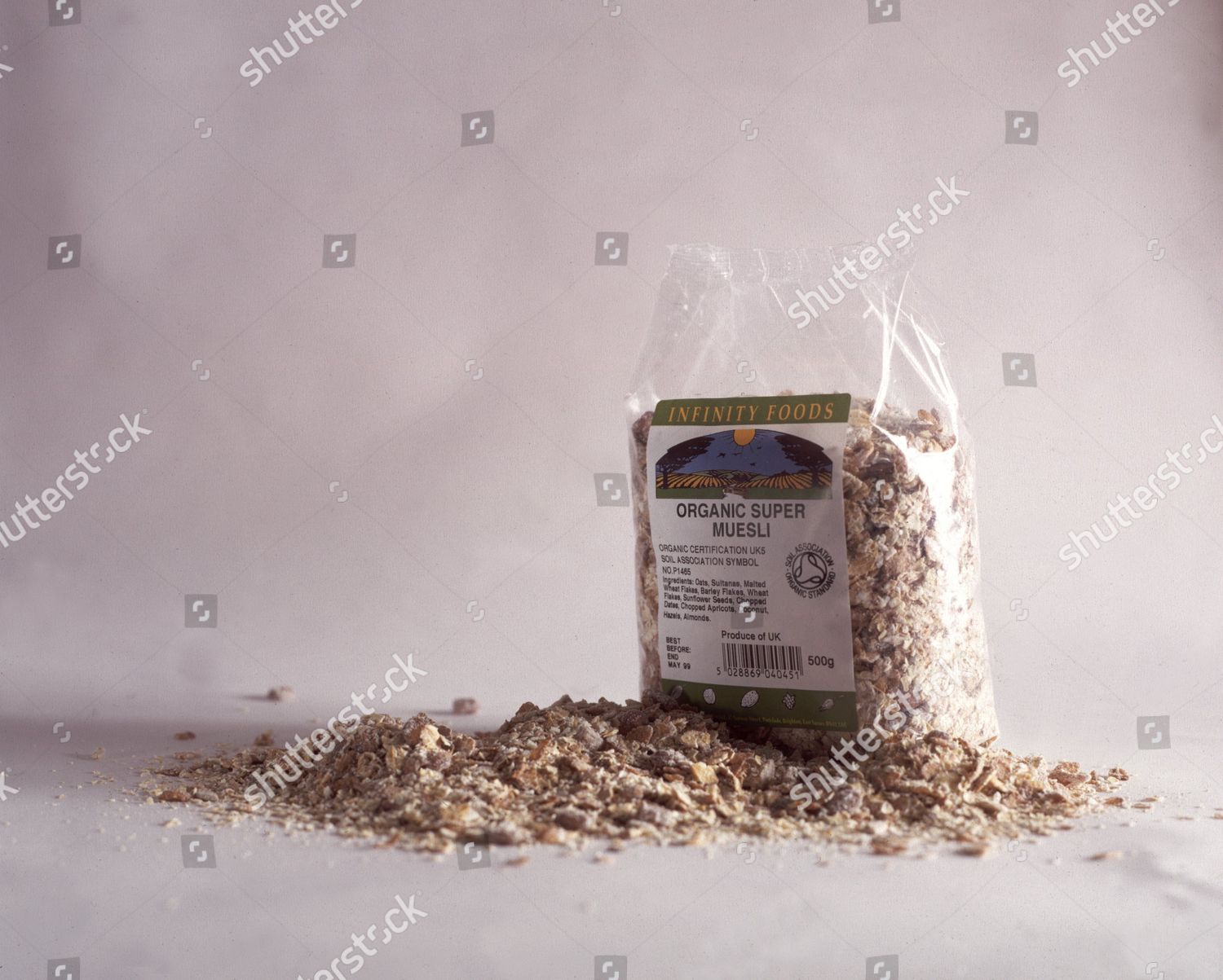 Contents Spilling Out Packet Muesli Editorial Stock Photo - Stock Image ...
