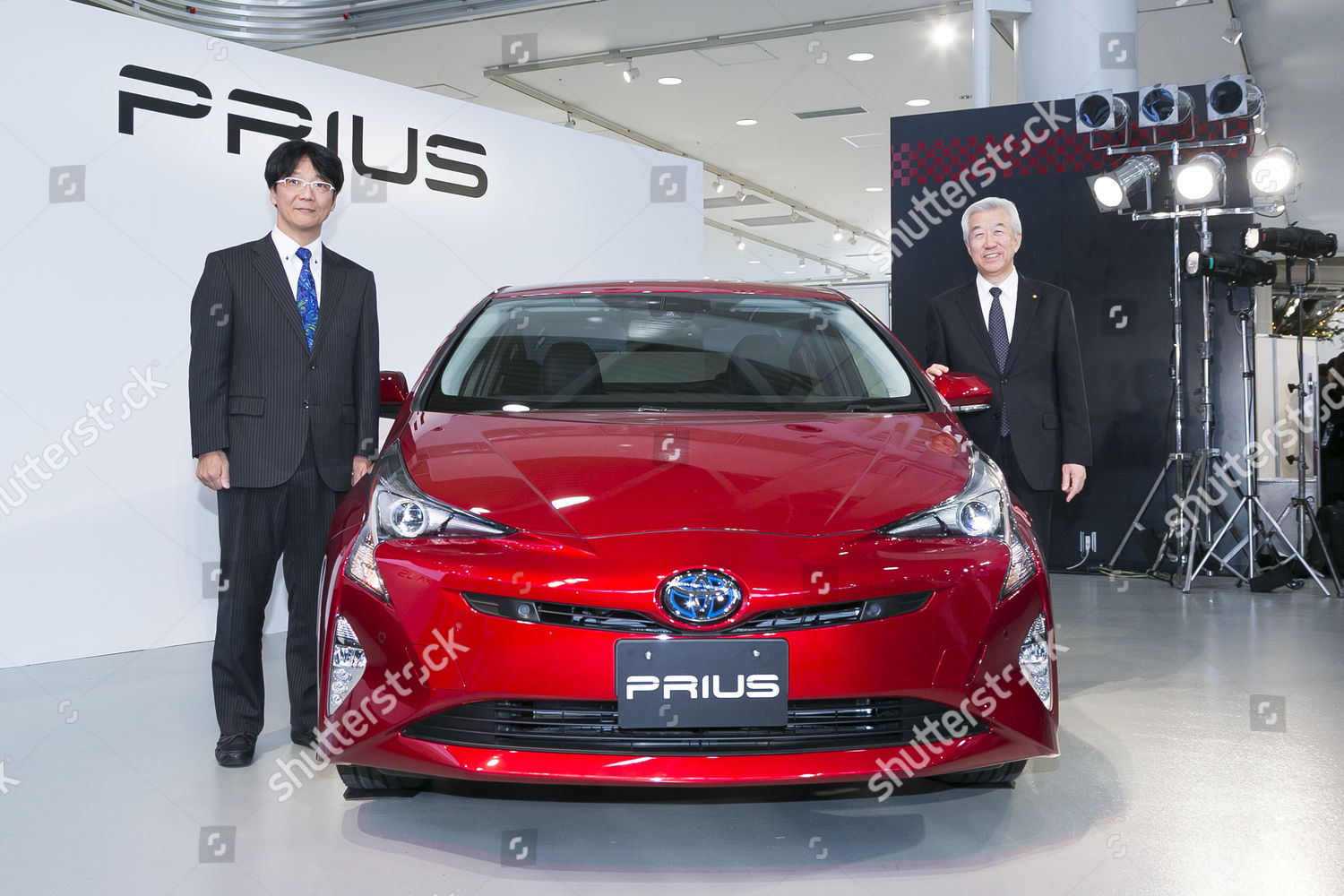 Toyota Chief Engineer Koji Toyoshima Executive Editorial Stock Photo ...