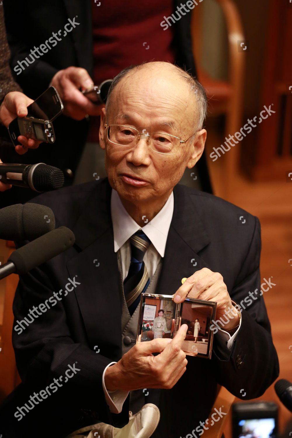 Satoshi Omura Nobel Prize Physiology Medicine Editorial Stock Photo ...