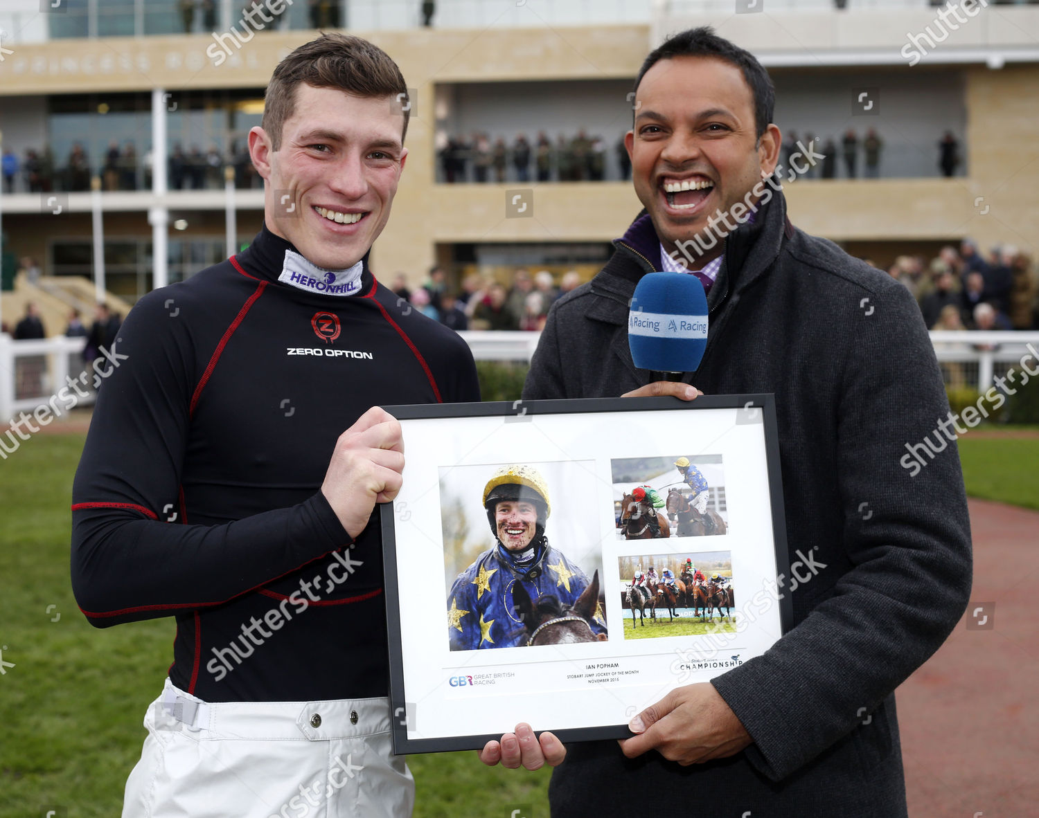 Rishi Persad Presents Ian Popham Jockey Editorial Stock Photo - Stock ...
