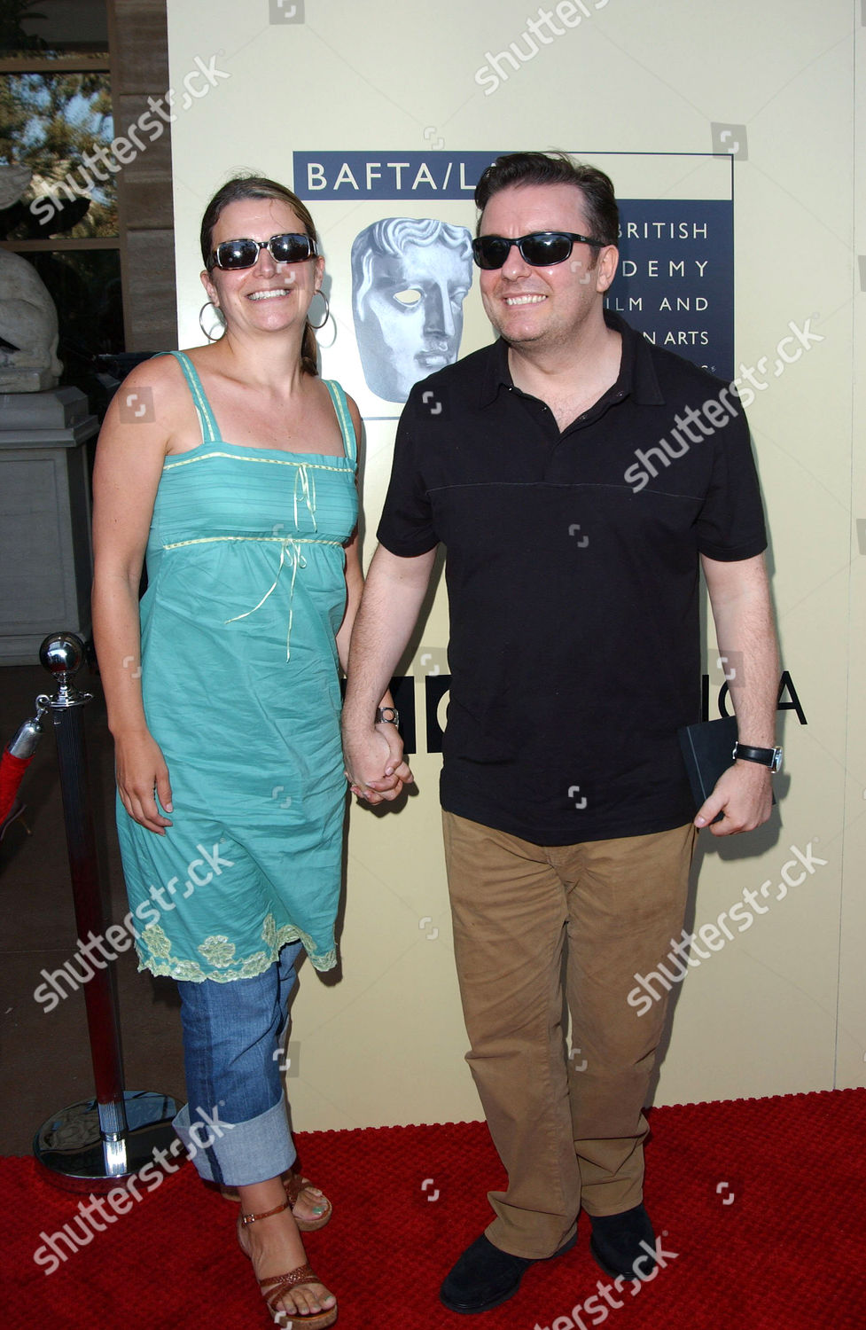 Ricky Gervais Girlfriend Jane Fallon Editorial Stock Photo - Stock ...