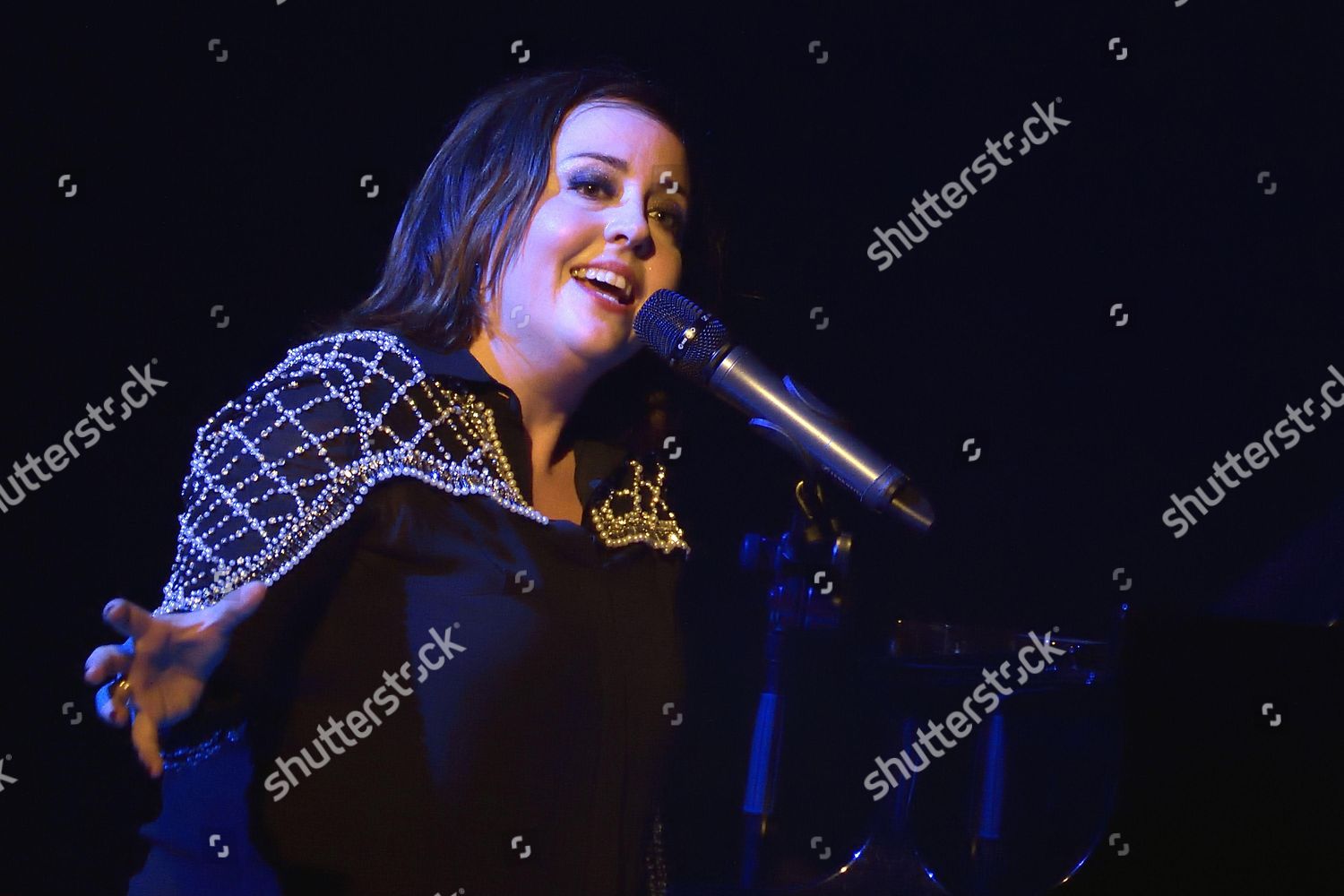 Quebec Singer Ariane Moffatt Performs Live Editorial Stock Photo ...