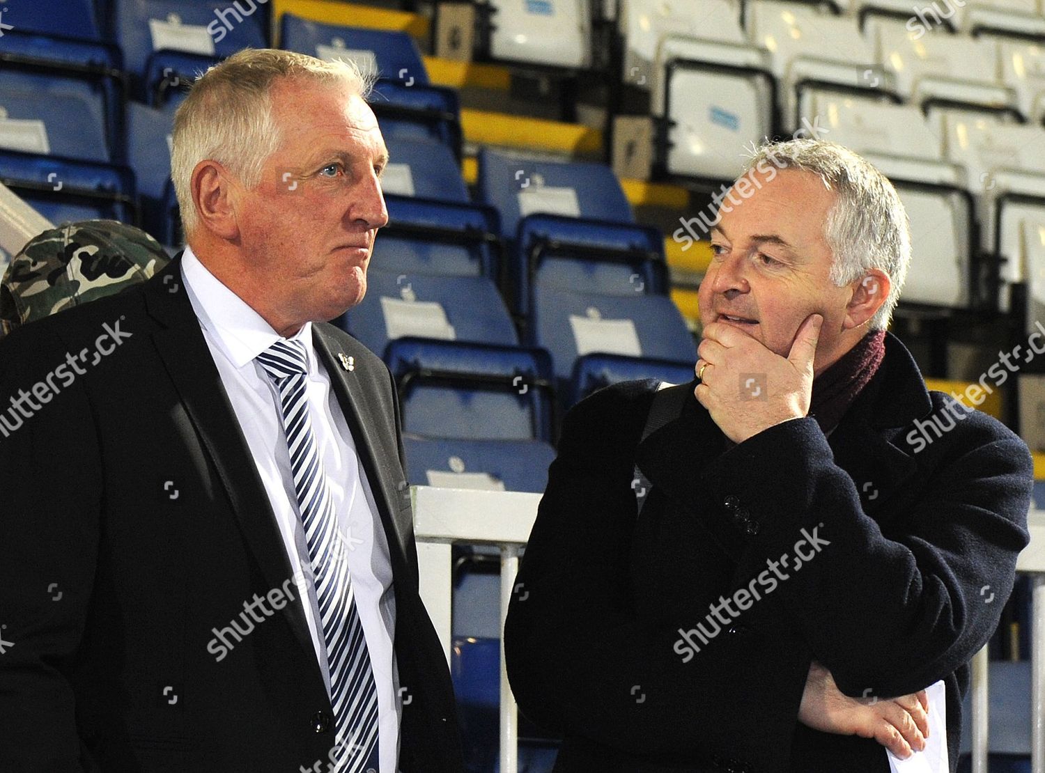 Manager Ronnie Moore Hartlepool United Arrives Editorial Stock Photo ...