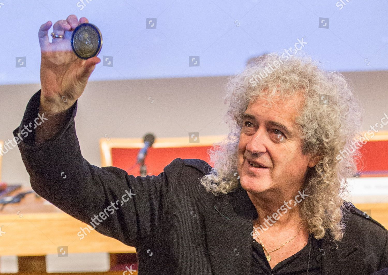 Brian May Poses Medal Editorial Stock Photo - Stock Image | Shutterstock