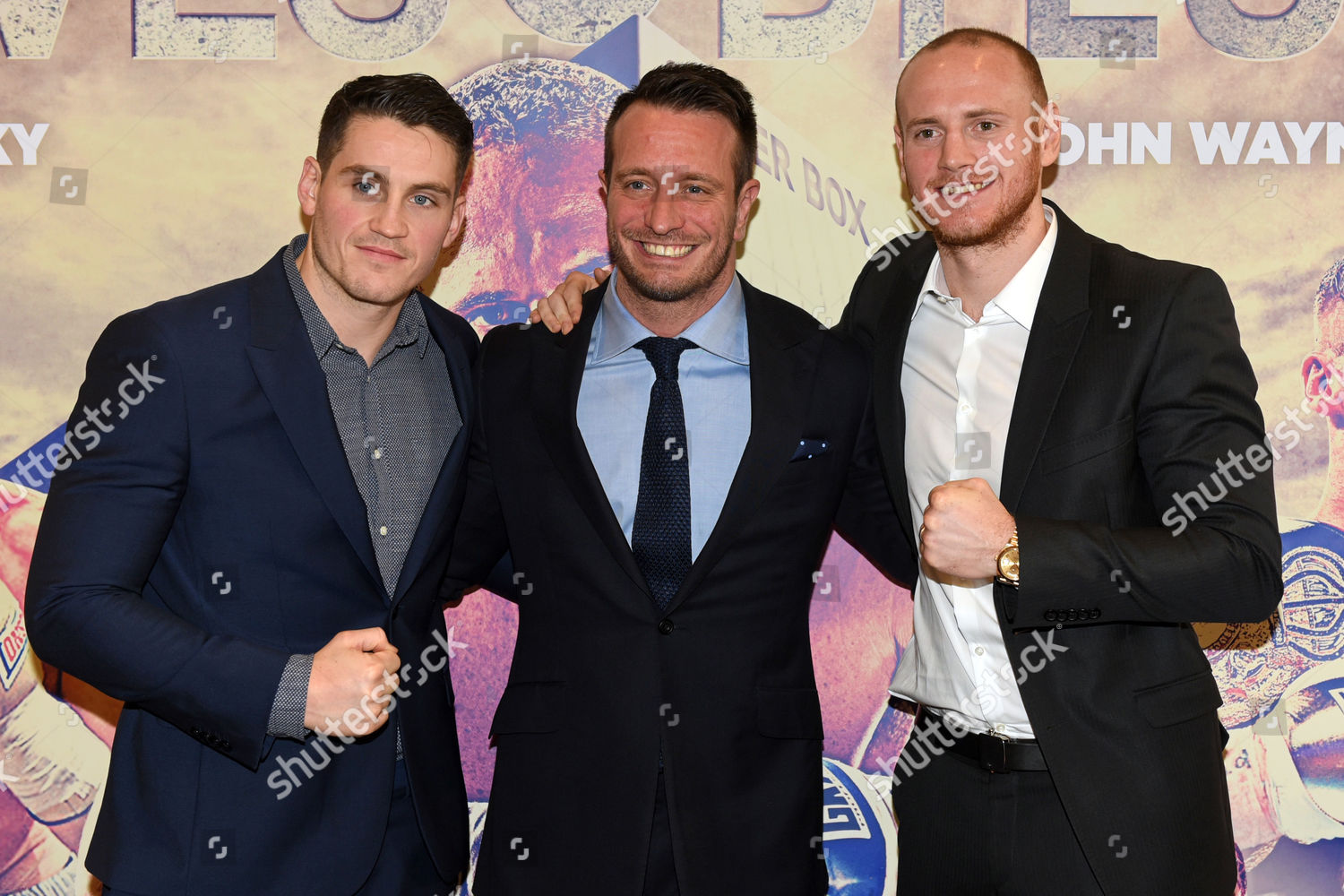George Groves R New Trainer Shane Editorial Stock Photo - Stock Image ...