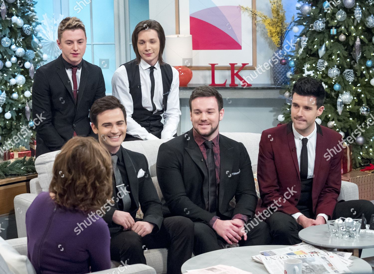 Collabro Matthew Pagan Thomas Redgrave Back Editorial Stock Photo ...