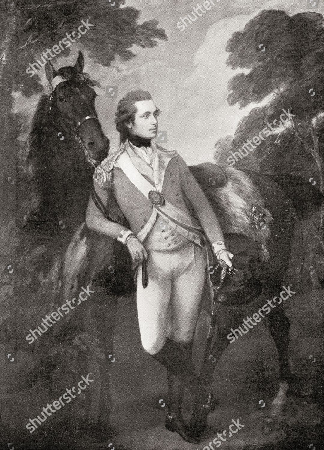 Colonel John Hayes St Leger 17561800 Editorial Stock Photo - Stock ...