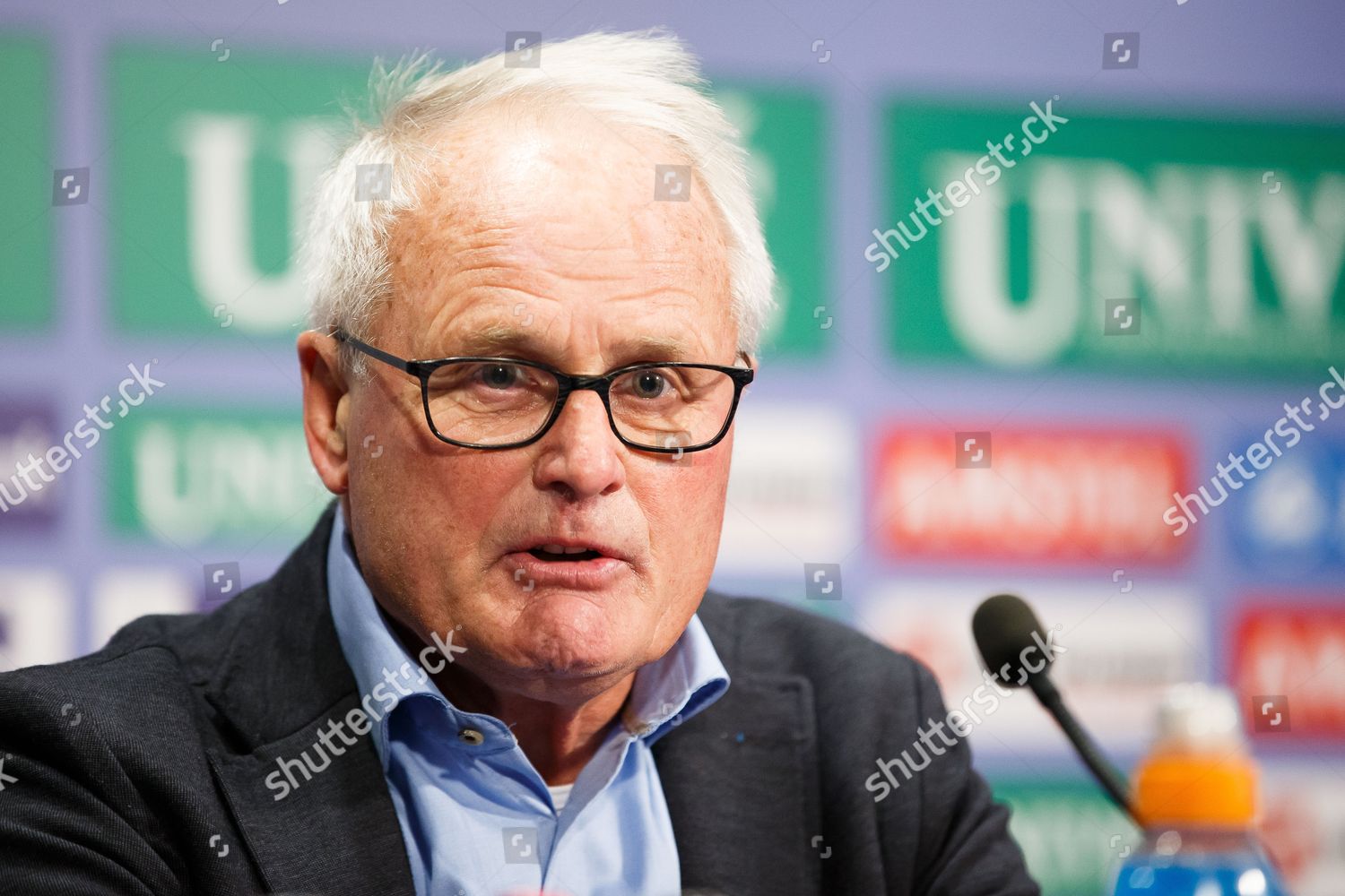 Coach Foppe De Haan Sc Heerenveen Editorial Stock Photo - Stock Image ...
